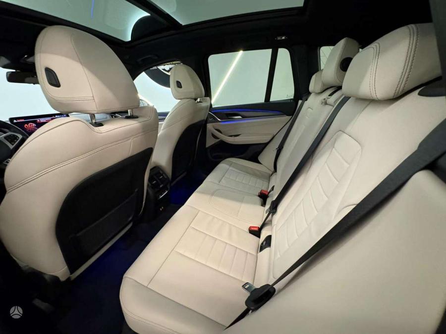 Blue BMW X3 2021 in Marijampole, with an engine capacity of 2.99 L and mileage of 232 thousand km for 33650 €, photo 27 on AUTOMOTO.COM.LV