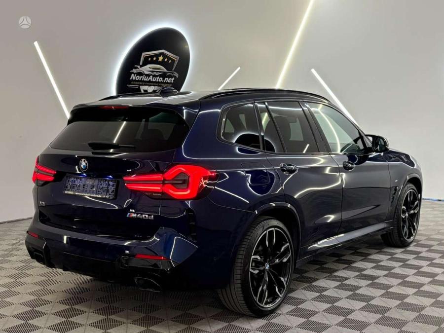Blue BMW X3 2021 in Marijampole, with an engine capacity of 2.99 L and mileage of 232 thousand km for 33650 €, photo 37 on AUTOMOTO.COM.LV