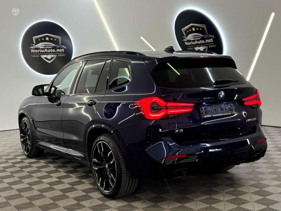 Blue BMW X3 2021 in Marijampole, with an engine capacity of 2.99 L and mileage of 232 thousand km for 33650 €, photo 39 on AUTOMOTO.COM.LV