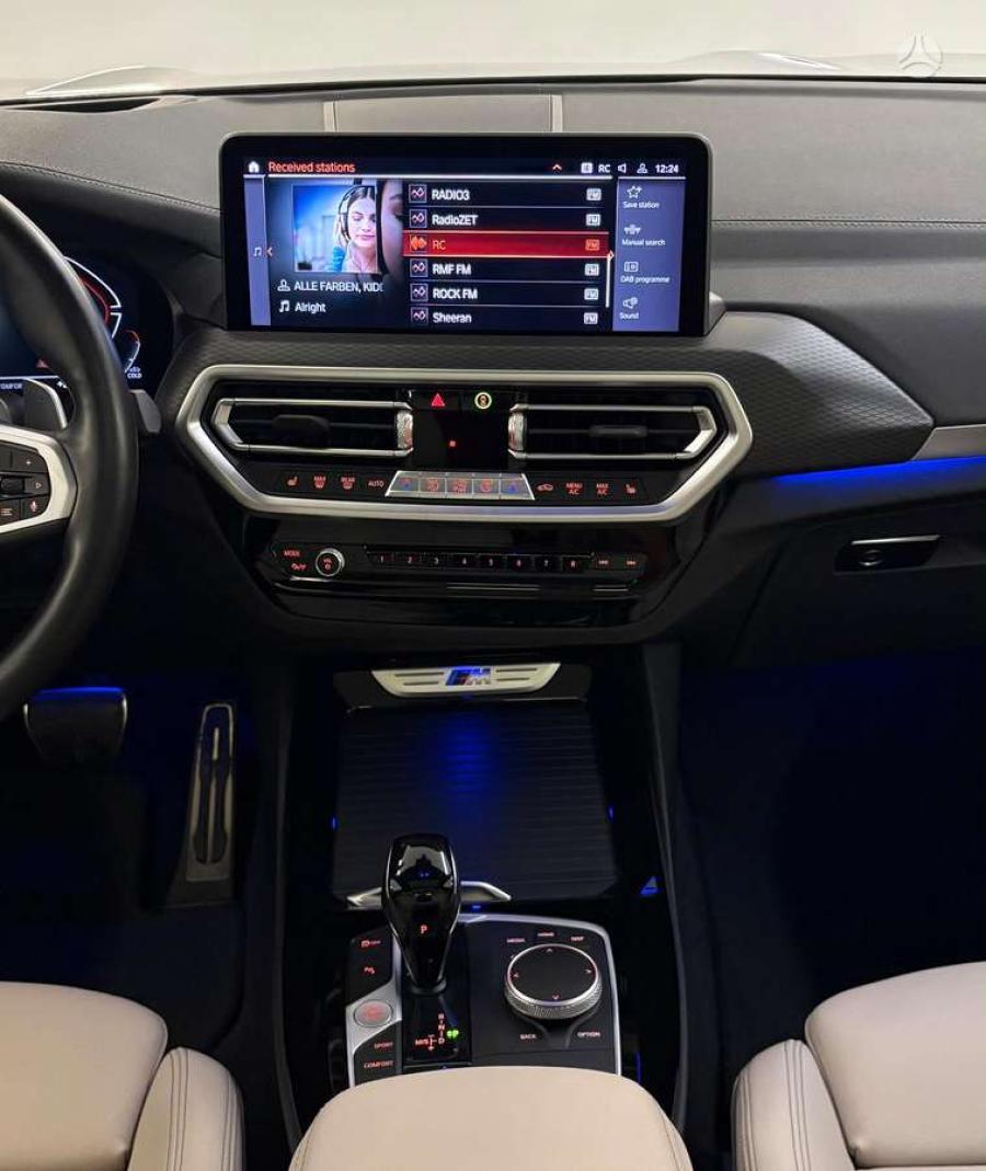 Blue BMW X3 2021 in Marijampole, with an engine capacity of 2.99 L and mileage of 232 thousand km for 32950 €, photo 27 on AUTOMOTO.COM.LV
