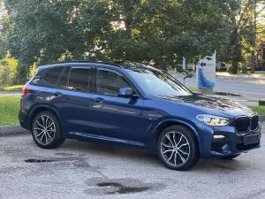 Blue BMW X3 2021 in Ukmerge, with an engine capacity of 2.00 L and mileage of 265 thousand km for 24750 €, photo 7 on AUTOMOTO.COM.LV