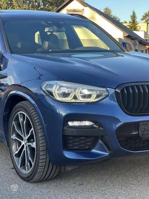 Blue BMW X3 2021 in Ukmerge, with an engine capacity of 2.00 L and mileage of 265 thousand km for 24750 €, photo 10 on AUTOMOTO.COM.LV