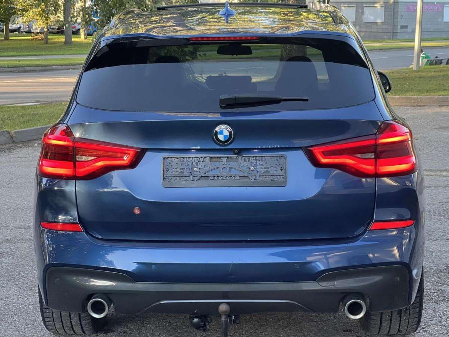 Blue BMW X3 2021 in Ukmerge, with an engine capacity of 2.00 L and mileage of 265 thousand km for 24750 €, photo 15 on AUTOMOTO.COM.LV