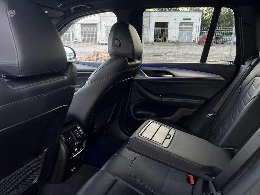 Blue BMW X3 2021 in Ukmerge, with an engine capacity of 2.00 L and mileage of 265 thousand km for 24750 €, photo 24 on AUTOMOTO.COM.LV