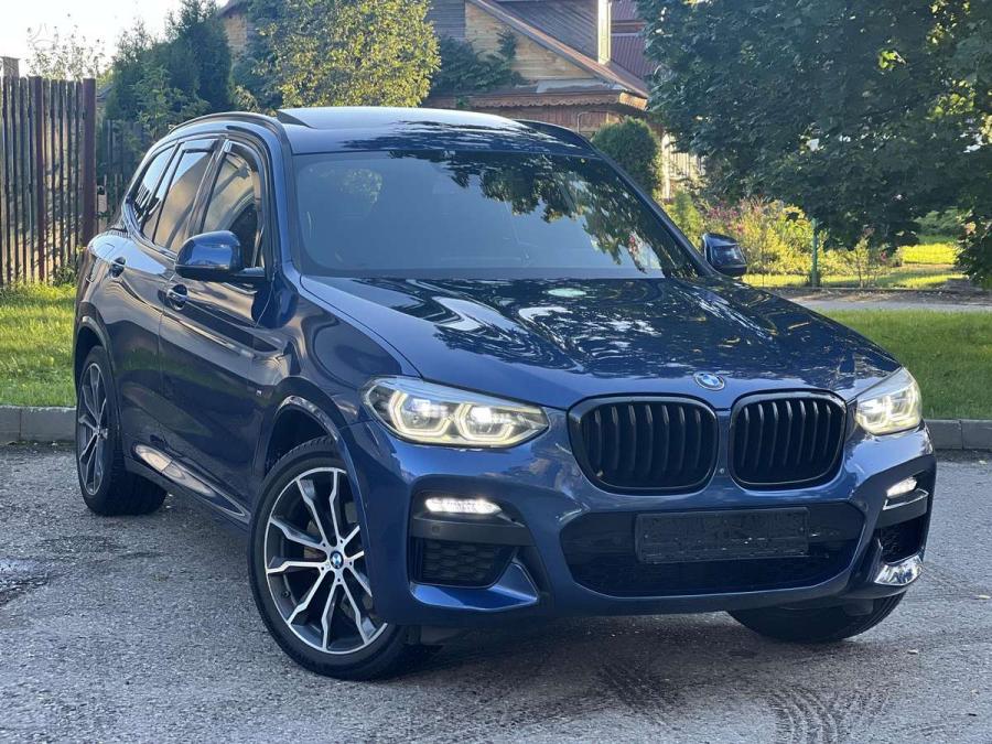 Zils BMW X3 2021 Ukmergė, ar dzinēja tilpumu 2.00 L un nobraukumu 265 tūkst. km par 24750 €, foto 3 vietnē AUTOMOTO.COM.LV
