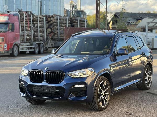 Zils BMW X3 2021 Ukmergė, ar dzinēja tilpumu 2.00 L un nobraukumu 265 tūkst. km par 24750 €, foto 5 vietnē AUTOMOTO.COM.LV