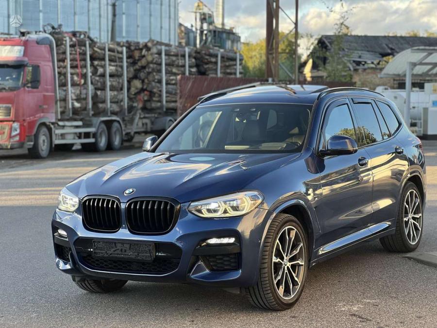Zils BMW X3 2021 Ukmergė, ar dzinēja tilpumu 2.00 L un nobraukumu 265 tūkst. km par 24750 €, foto 5 vietnē AUTOMOTO.COM.LV