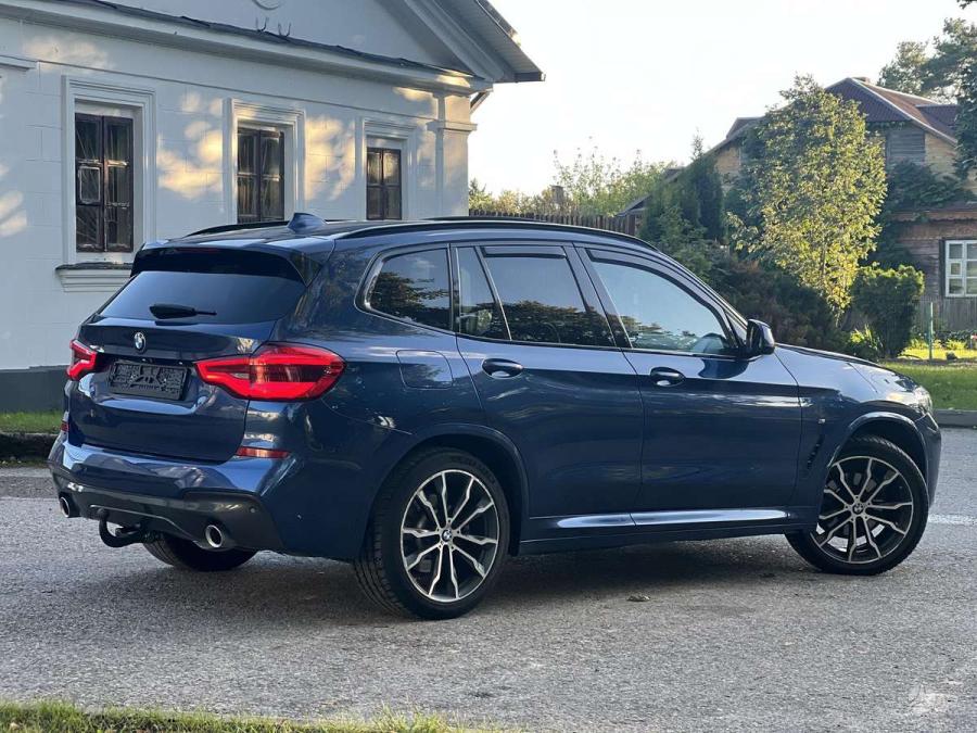 Zils BMW X3 2021 Ukmergė, ar dzinēja tilpumu 2.00 L un nobraukumu 265 tūkst. km par 24750 €, foto 9 vietnē AUTOMOTO.COM.LV