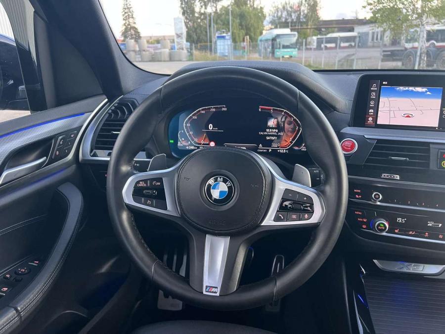 Zils BMW X3 2021 Ukmergė, ar dzinēja tilpumu 2.00 L un nobraukumu 265 tūkst. km par 24750 €, foto 25 vietnē AUTOMOTO.COM.LV