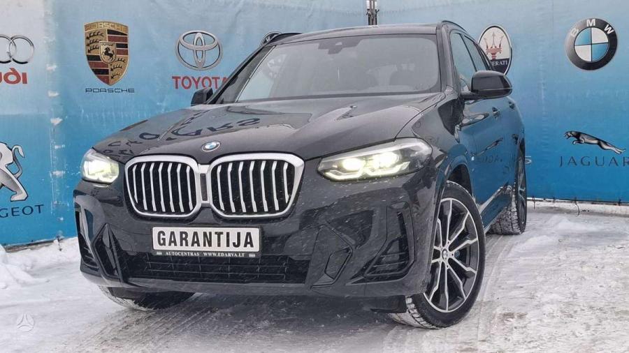 Zils BMW X3 2022 Šauļi, ar dzinēja tilpumu 2.00 L un nobraukumu 115 tūkst. km par 39900 €, foto 2 vietnē AUTOMOTO.COM.LV
