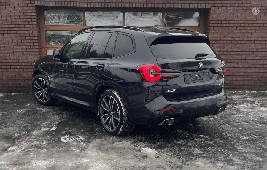 Blue BMW X3 2022 in Vilnius, with an engine capacity of 2.00 L and mileage of 97 thousand km for 38000 €, photo 4 on AUTOMOTO.COM.LV