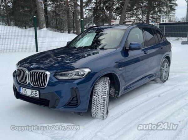Zils BMW X3 2022 Tallina, ar dzinēja tilpumu 2.00 L un nobraukumu 70 tūkst. km par 44900 €, foto 1 vietnē AUTOMOTO.COM.LV