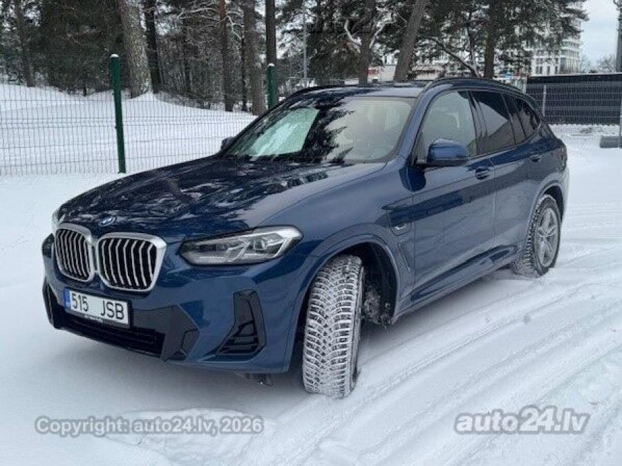 Blue BMW X3 2022 in Tallinn, with an engine capacity of 2.00 L and mileage of 70 thousand km for 44900 €, photo 1 on AUTOMOTO.COM.LV