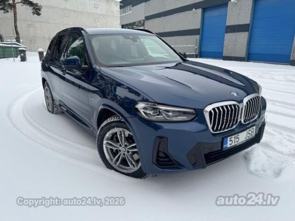 Zils BMW X3 2022 Tallina, ar dzinēja tilpumu 2.00 L un nobraukumu 70 tūkst. km par 44900 €, foto 2 vietnē AUTOMOTO.COM.LV