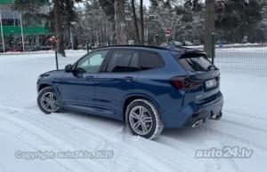 Blue BMW X3 2022 in Tallinn, with an engine capacity of 2.00 L and mileage of 70 thousand km for 44900 €, photo 7 on AUTOMOTO.COM.LV