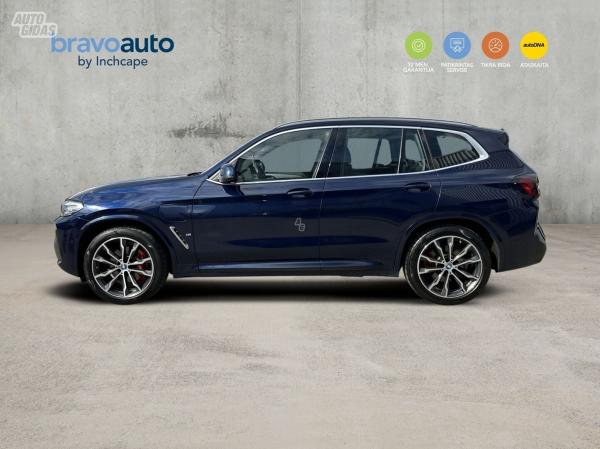 Zils BMW X3 2022 Kauņa, ar dzinēja tilpumu 2.00 L un nobraukumu 84 tūkst. km par 46271 €, foto 2 vietnē AUTOMOTO.COM.LV