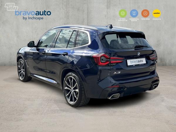 Zils BMW X3 2022 Kauņa, ar dzinēja tilpumu 2.00 L un nobraukumu 84 tūkst. km par 46271 €, foto 3 vietnē AUTOMOTO.COM.LV