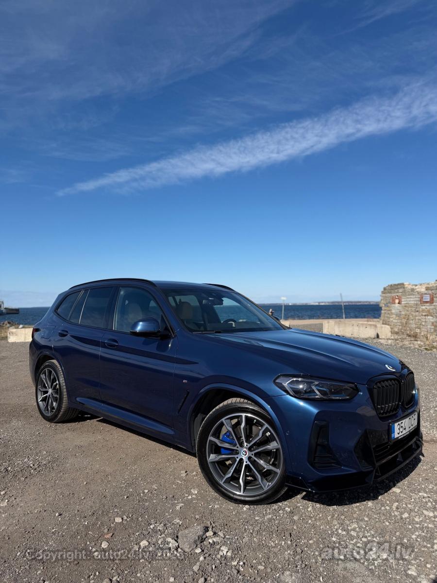 Zils BMW X3 2022 Tallina, ar dzinēja tilpumu 2.00 L un nobraukumu 77 tūkst. km par 45900 €, foto 3 vietnē AUTOMOTO.COM.LV