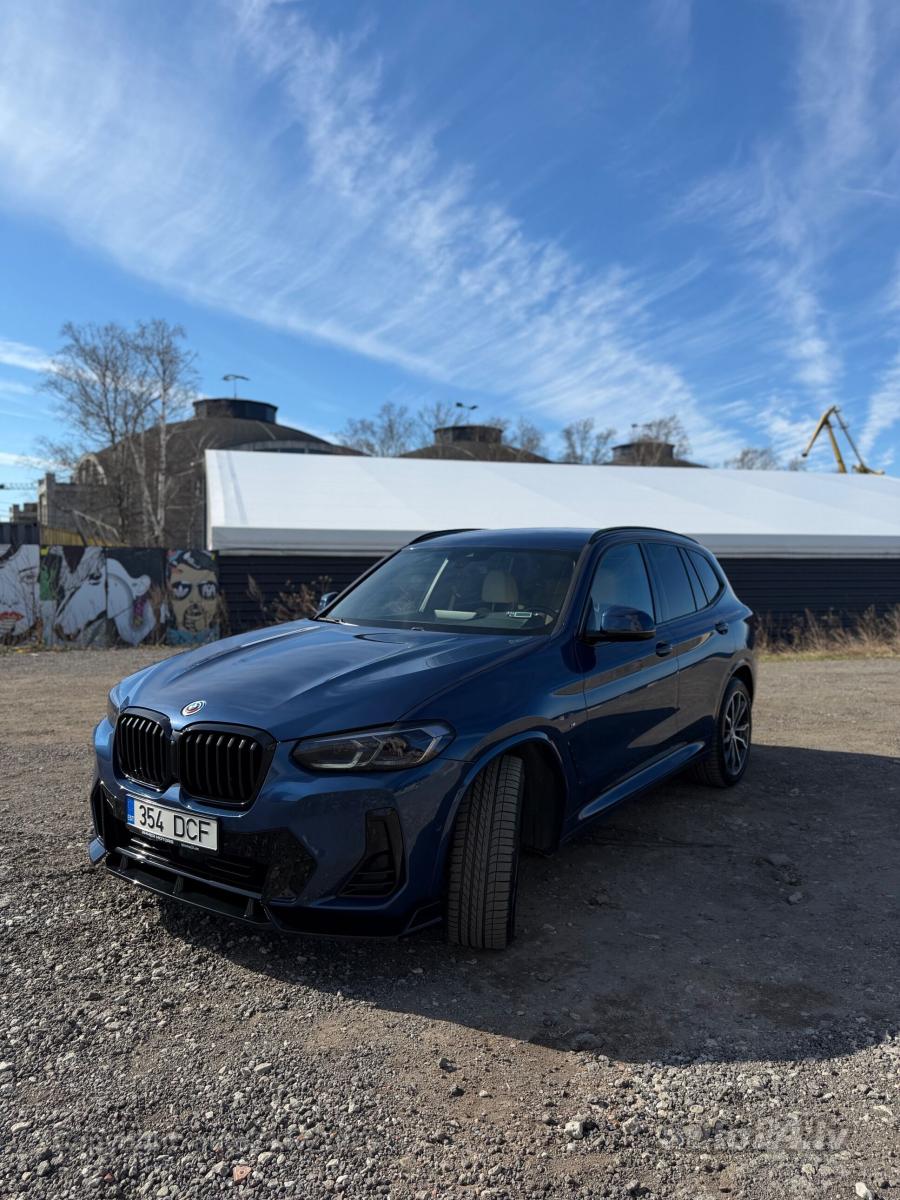 Zils BMW X3 2022 Tallina, ar dzinēja tilpumu 2.00 L un nobraukumu 77 tūkst. km par 45900 €, foto 6 vietnē AUTOMOTO.COM.LV