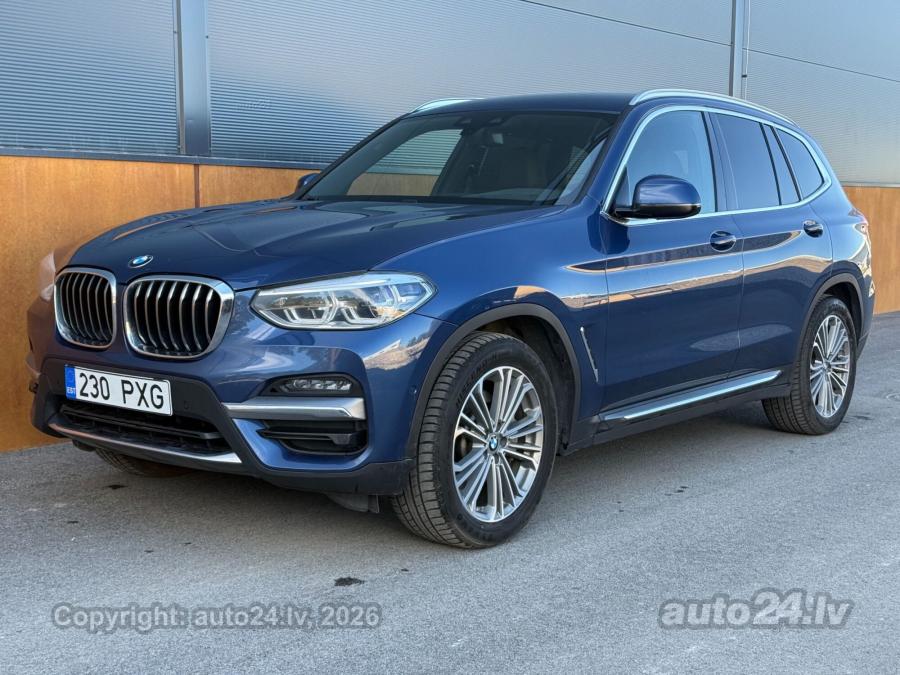 Blue BMW X3 2022 in Tallinn, with an engine capacity of 3.00 L and mileage of 129 thousand km for 37900 €, photo 1 on AUTOMOTO.COM.LV