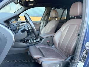 Blue BMW X3 2022 in Tallinn, with an engine capacity of 3.00 L and mileage of 129 thousand km for 37900 €, photo 10 on AUTOMOTO.COM.LV