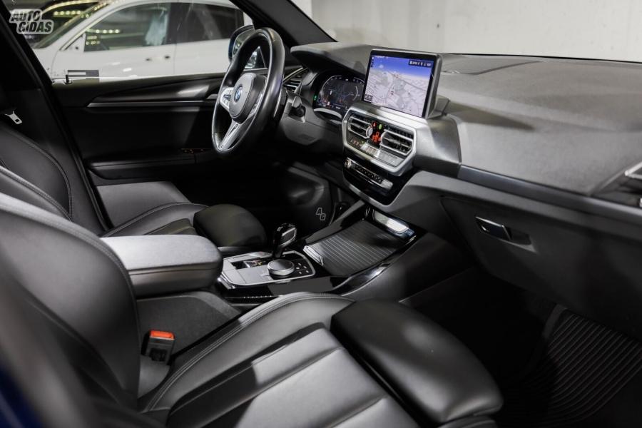 Zils BMW X3 2022 Viļņa, ar dzinēja tilpumu 2.00 L un nobraukumu 112 tūkst. km par 37491 €, foto 17 vietnē AUTOMOTO.COM.LV