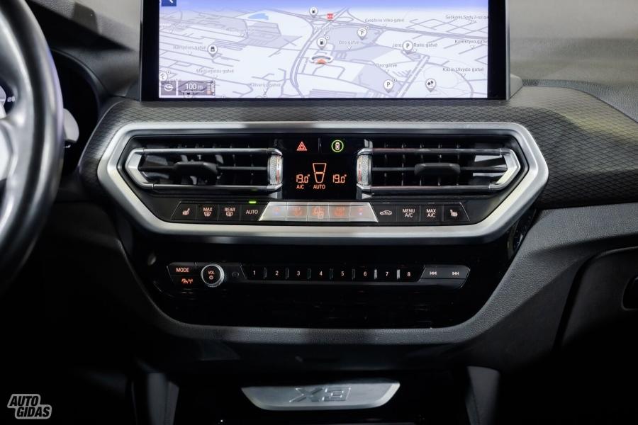 Zils BMW X3 2022 Viļņa, ar dzinēja tilpumu 2.00 L un nobraukumu 112 tūkst. km par 37491 €, foto 21 vietnē AUTOMOTO.COM.LV