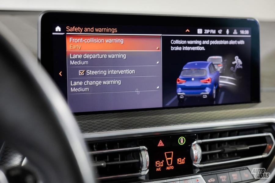 Zils BMW X3 2022 Viļņa, ar dzinēja tilpumu 2.00 L un nobraukumu 112 tūkst. km par 37491 €, foto 24 vietnē AUTOMOTO.COM.LV