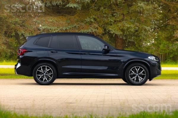 Blue BMW X3 2022 in Jelgava, with an engine capacity of 2.00 L and mileage of 0 thousand km for 26500 €, photo 7 on AUTOMOTO.COM.LV