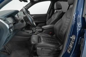 Blue BMW X3 2022 in Vilnius, with an engine capacity of 3.00 L and mileage of 133 thousand km for 35900 €, photo 12 on AUTOMOTO.COM.LV