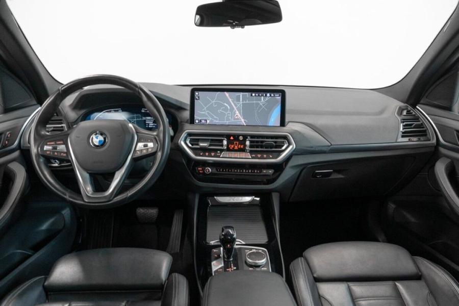 Blue BMW X3 2022 in Vilnius, with an engine capacity of 3.00 L and mileage of 133 thousand km for 35900 €, photo 13 on AUTOMOTO.COM.LV