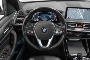 Blue BMW X3 2022 in Vilnius, with an engine capacity of 3.00 L and mileage of 133 thousand km for 35900 €, photo 14 on AUTOMOTO.COM.LV