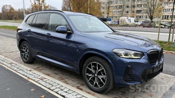 Синий БМВ Х3 2022 в Таллин, объемом двигателя 3.00 л и пробегом 105 тыс. км за 42160 €, фото 3 на AUTOMOTO.COM.LV