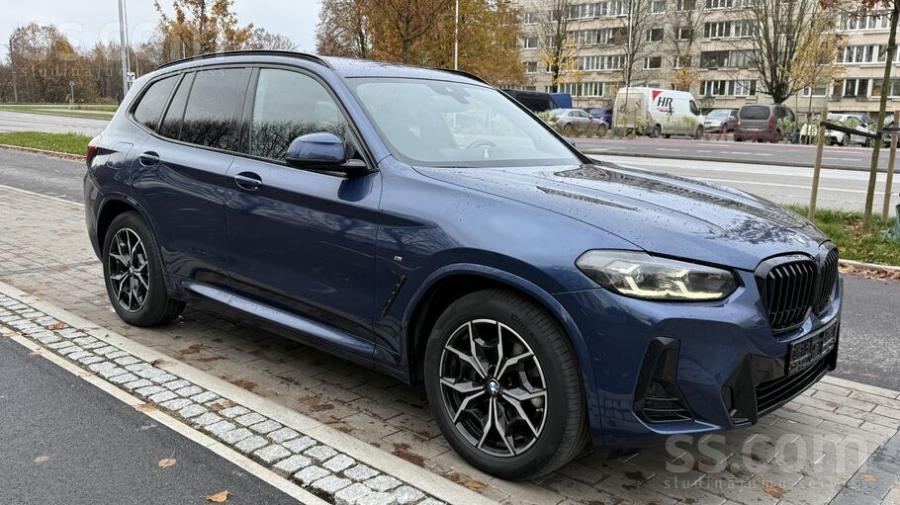 Синий БМВ Х3 2022 в Таллин, объемом двигателя 3.00 л и пробегом 105 тыс. км за 42160 €, фото 4 на AUTOMOTO.COM.LV