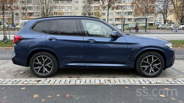 Синий БМВ Х3 2022 в Таллин, объемом двигателя 3.00 л и пробегом 105 тыс. км за 42160 €, фото 8 на AUTOMOTO.COM.LV