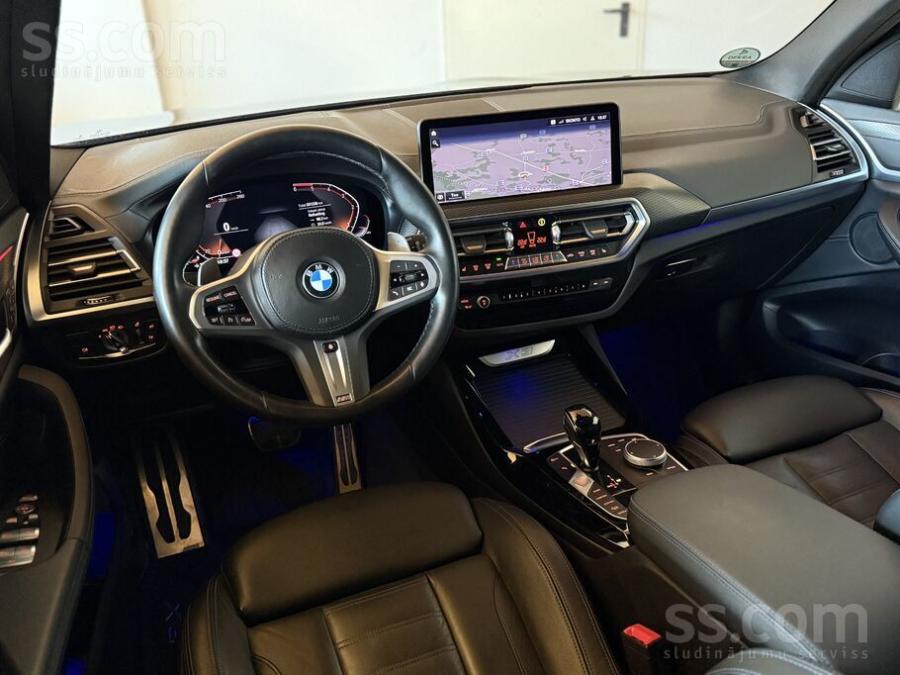 Zils BMW X3 2022 Tukums, ar dzinēja tilpumu 3.00 L un nobraukumu 201 tūkst. km par 29000 €, foto 8 vietnē AUTOMOTO.COM.LV