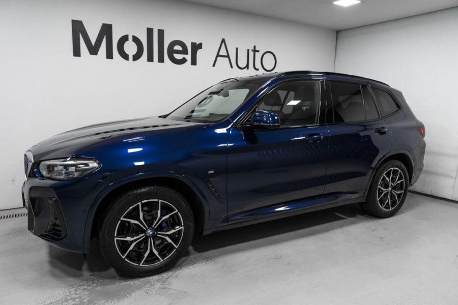 Blue BMW X3 2022 in Vilnius, with an engine capacity of 2.00 L and mileage of 110 thousand km for 39950 €, photo 3 on AUTOMOTO.COM.LV