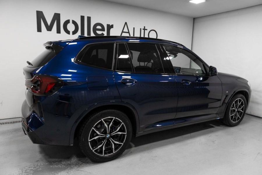 Blue BMW X3 2022 in Vilnius, with an engine capacity of 2.00 L and mileage of 110 thousand km for 39950 €, photo 5 on AUTOMOTO.COM.LV