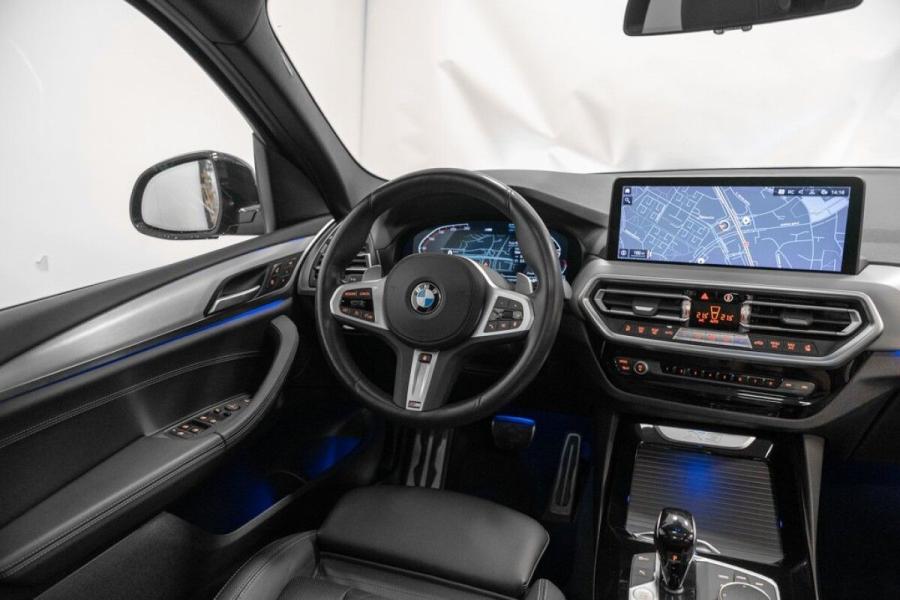 Blue BMW X3 2022 in Vilnius, with an engine capacity of 2.00 L and mileage of 110 thousand km for 39950 €, photo 11 on AUTOMOTO.COM.LV