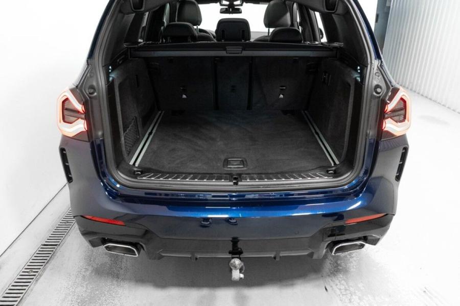Blue BMW X3 2022 in Vilnius, with an engine capacity of 2.00 L and mileage of 110 thousand km for 39950 €, photo 23 on AUTOMOTO.COM.LV
