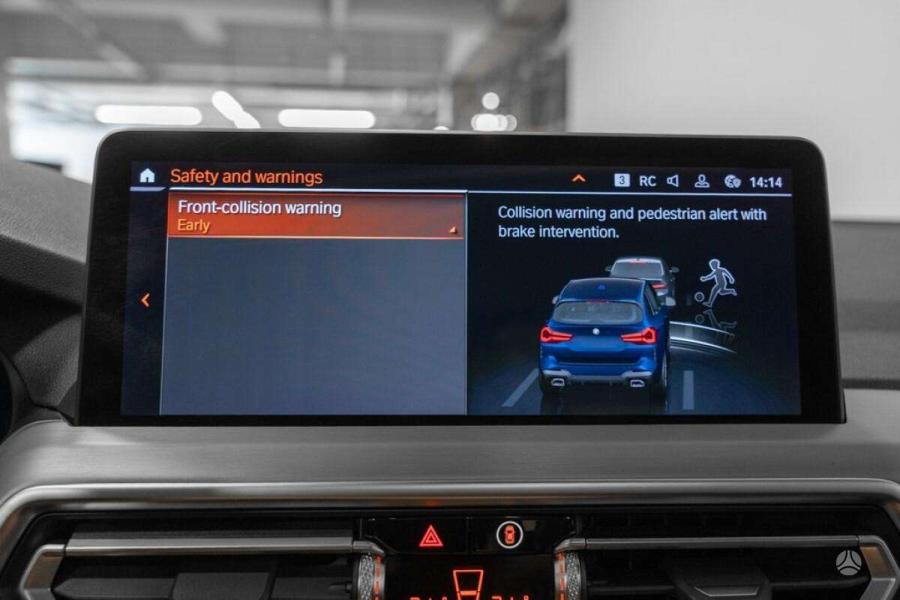 Синий БМВ Х3 2022 в Вильнюс, объемом двигателя 2.00 л и пробегом 110 тыс. км за 39950 €, фото 17 на AUTOMOTO.COM.LV