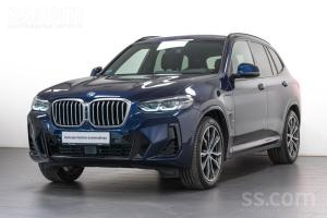 Синий БМВ Х3 2022 в Рига, объемом двигателя 2.00 л и пробегом 117 тыс. км за 36500 €, фото  на AUTOMOTO.COM.LV