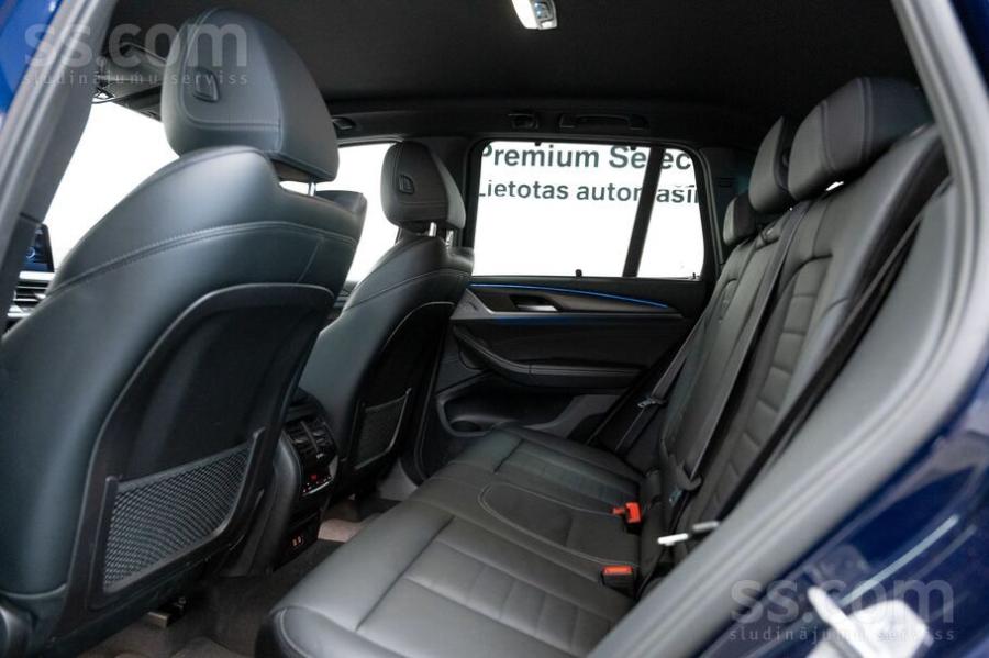 Zils BMW X3 2022 Rīga, ar dzinēja tilpumu 2.00 L un nobraukumu 117 tūkst. km par 36500 €, foto 8 vietnē AUTOMOTO.COM.LV
