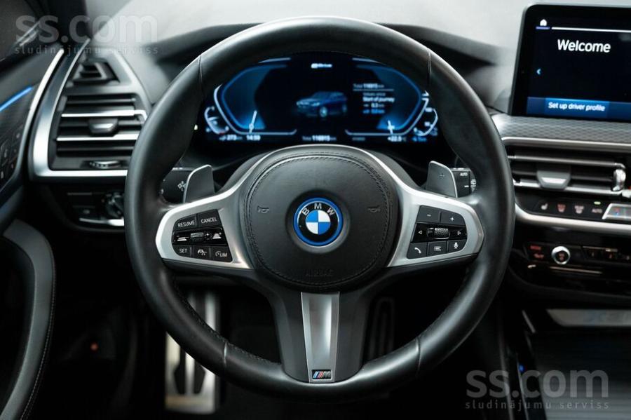 Zils BMW X3 2022 Rīga, ar dzinēja tilpumu 2.00 L un nobraukumu 117 tūkst. km par 36500 €, foto 12 vietnē AUTOMOTO.COM.LV