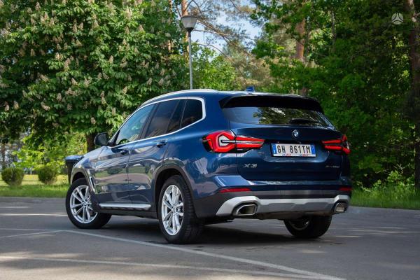 Zils BMW X3 2022 Elektrėnai, ar dzinēja tilpumu 2.00 L un nobraukumu 73 tūkst. km par 32400 €, foto 7 vietnē AUTOMOTO.COM.LV