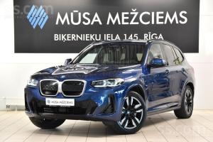 Zils BMW X3 2022 Rīga, ar dzinēja tilpumu 0.00 L un nobraukumu 73 tūkst. km par 35490 €, foto  vietnē AUTOMOTO.COM.LV