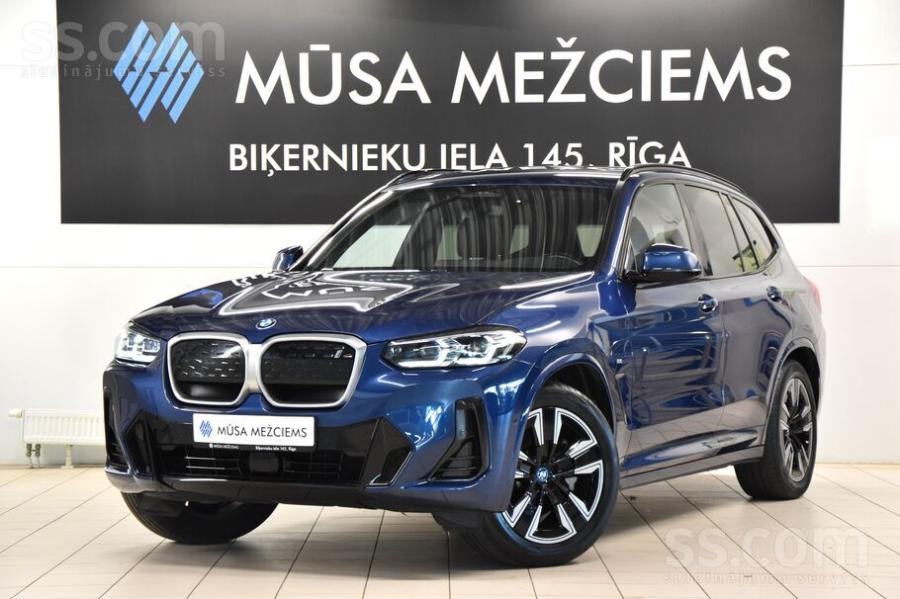 Zils BMW X3 2022 Rīga, ar dzinēja tilpumu 0.00 L un nobraukumu 73 tūkst. km par 35490 €, foto 1 vietnē AUTOMOTO.COM.LV