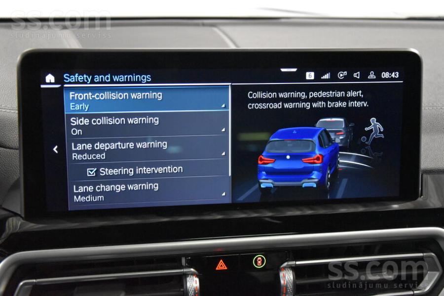 Zils BMW X3 2022 Rīga, ar dzinēja tilpumu 0.00 L un nobraukumu 73 tūkst. km par 35490 €, foto 27 vietnē AUTOMOTO.COM.LV