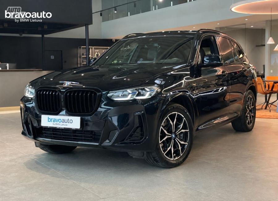 Blue BMW X3 2022 in Klaipeda, with an engine capacity of 2.00 L and mileage of 89 thousand km for 41881 €, photo 1 on AUTOMOTO.COM.LV