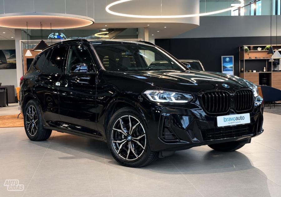 Blue BMW X3 2022 in Klaipeda, with an engine capacity of 2.00 L and mileage of 89 thousand km for 41881 €, photo 4 on AUTOMOTO.COM.LV